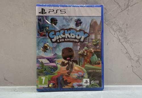Диск Sackboy a big adventure игра детская PS5