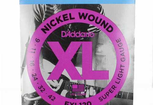 D'addario Exl120-B25 XL Nickel Струны для гитары