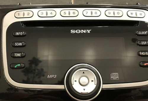 Магнитола Форд Sony MP-3, Мондео, S-Max, Фокус