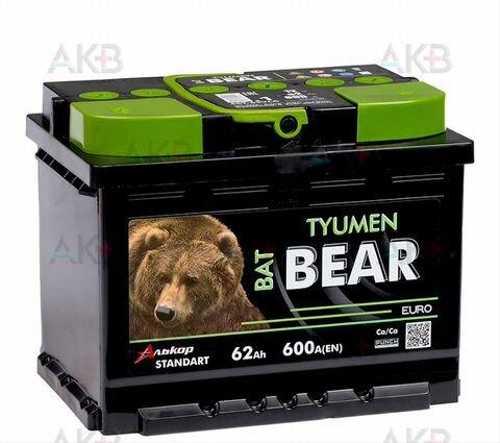 Аккумулятор tyumen batbear 6ст-62VLA 62 Ач прям