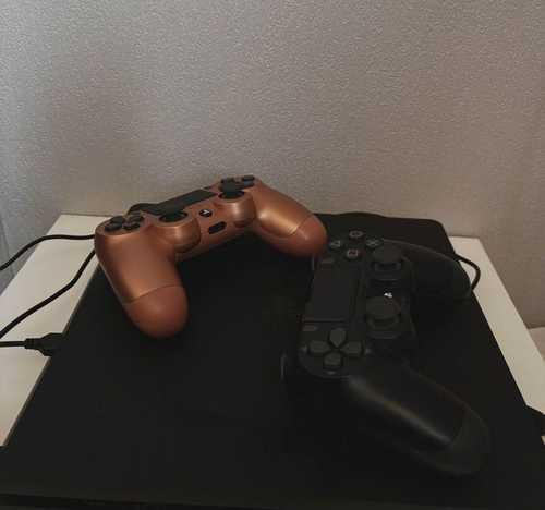Sony playstation 4 slim 500gb   2 джойстика