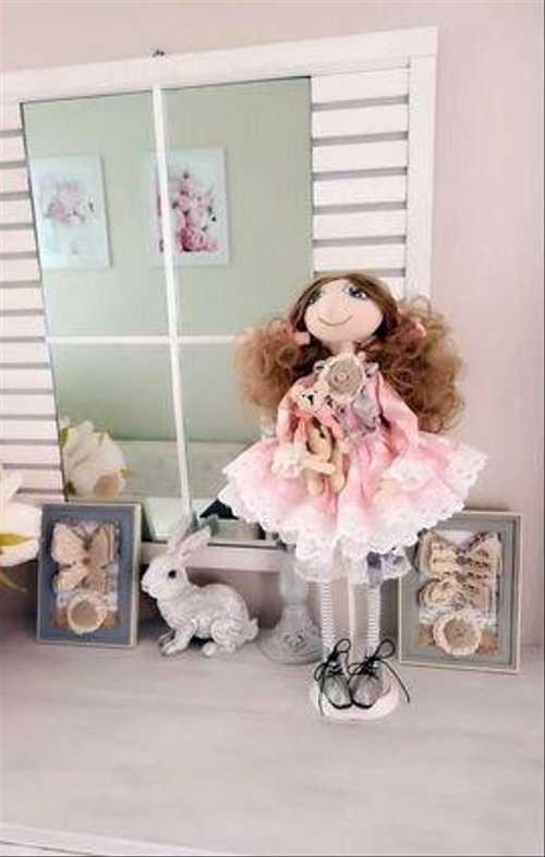 Интерьерная, текстильная кукла
