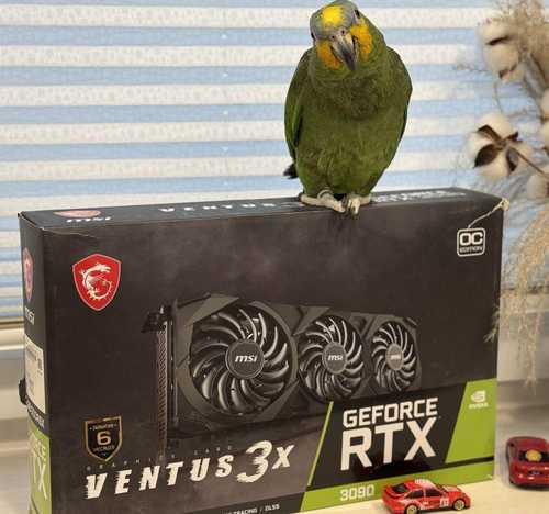 RTX 3090 MSI Ventus 3x OC 24gb / обмен, trade-in