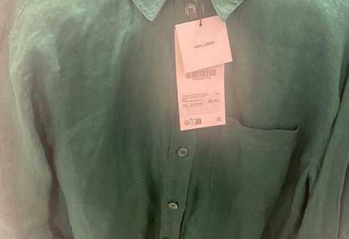 Рубашка женская лен Zara
