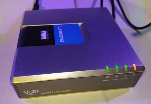 Телефонный VoIP/SIP адаптер Cisco (Linksys) PAP2