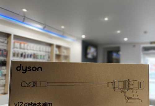 Пылесос Dyson V12 Detect Slim Fluffy (SV46)