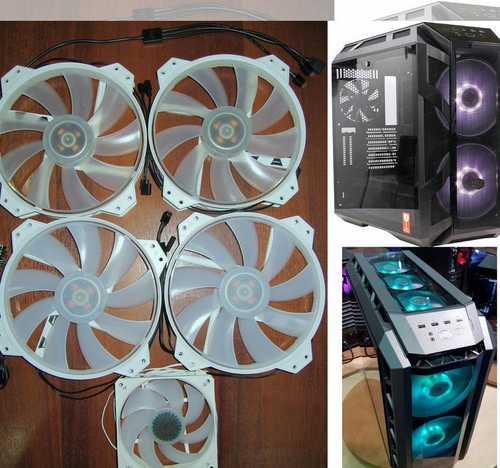 Argb Белый свап-комплект 200   120мм Cooler Master