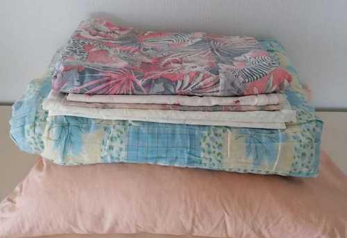Подушка и одеяло для дачи