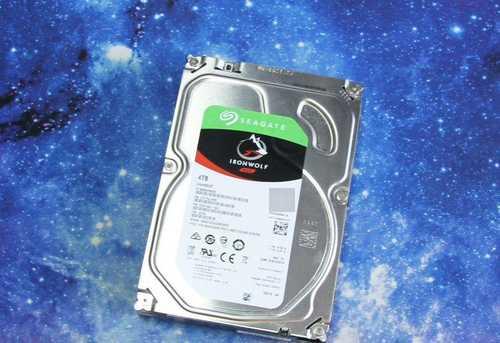 Seagate IronWolf 4 TB для компа/видеорегистратора