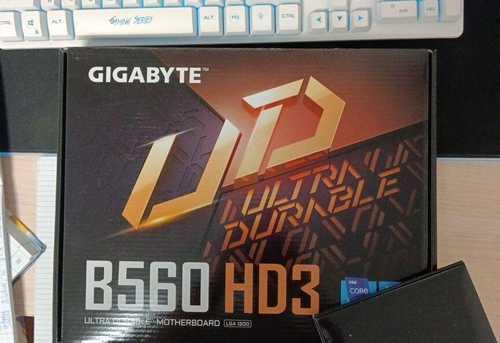 Материнская плата Gigabyte b560 HD3 LGA1200