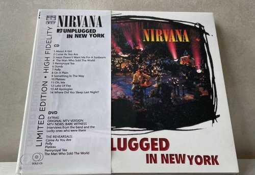 Nirvana unplugged in New York MTV cd+dvd