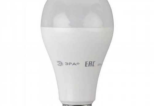 Лампа светодиодная эра E27 19W 6000K матовая LED A