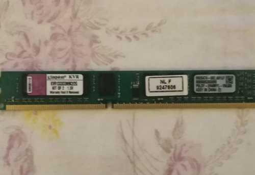Dimm DDR3 Kingston 1GB 1333мгц для персоналки