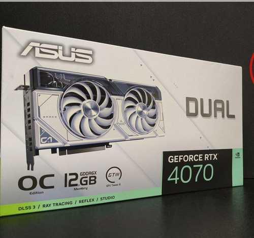 Asus RTX 4070 Dual White OC 12gb / Обмен