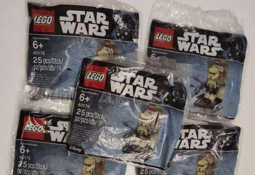 Новый Lego Star Wars 40176 Scarif Stormtrooper
