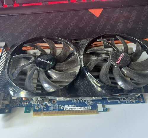 Видеокарта gigabyte AMD Radeon HD 7850 2гб gddr5