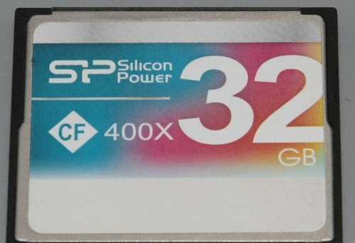 Silicon Power CompactFlash 32Gb 400x (состояние 5)