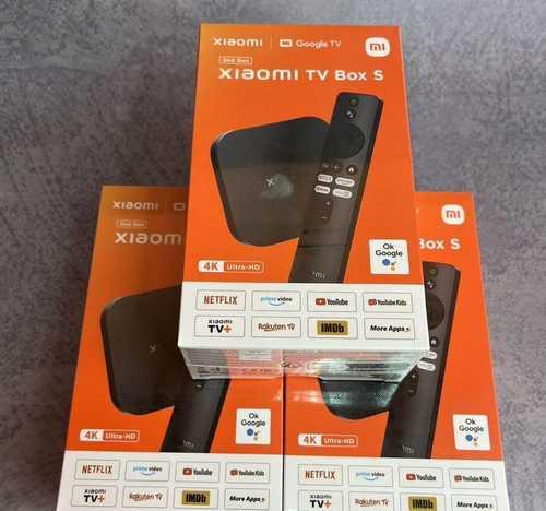 Тв-приставка(медиаплеер) Xiaomi Mi TV Box S 2 gen