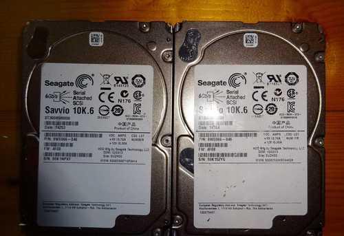 SAS 2.5 300Gb Seagate 10k.6 ST300MM0006 5 шт