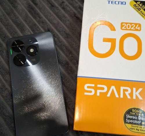 Tecno Spark Go 2024, 3/64 ГБ