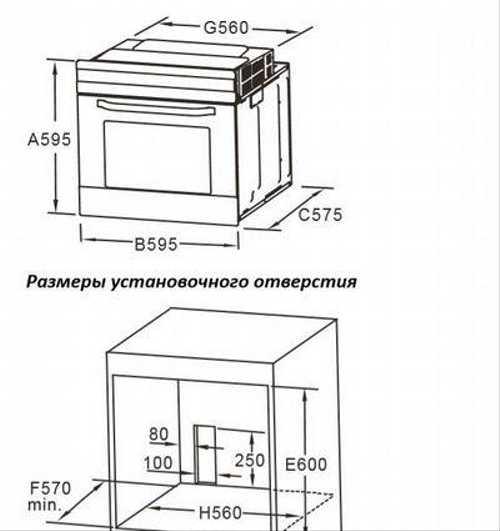 Электрический духовой шкаф dexp 1m70gcb обзор