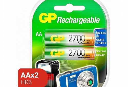 Аккумулятор GP R6 (AA) Ni-MH 2700mAh блистер 2 шт