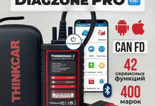 Thinkdiag 2 Diagzone pro открыты все марки авто x