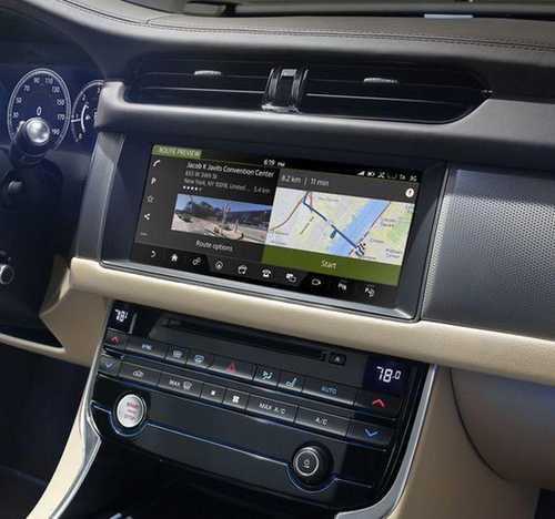 Монитор Jaguar XF 2015-2020 на Android