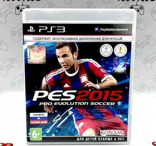 PES 2015 Pro Evolution Soccer PS3 (resale)