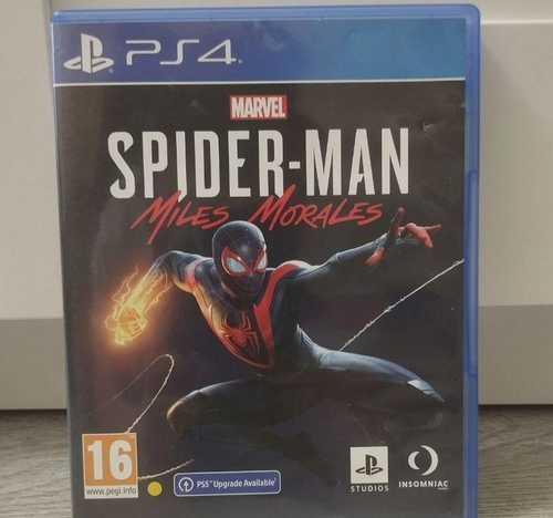 Человек паук Майлз Моралес / Marvel Spider man PS4