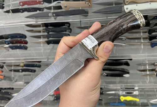 Нож туристический Лорд дамасская сталь