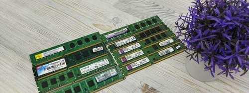 Оперативная память DDR3 2GB, 1GB (без радиатора)