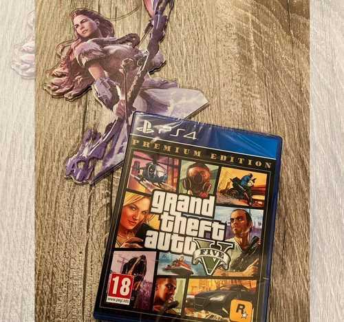 Gta 5 ps4 диск новый (grand theft auto)