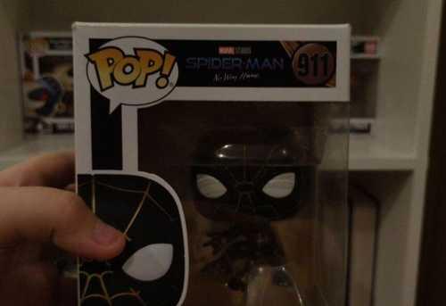 Funko pop spider MAN black & gold suit(Башкотряс)