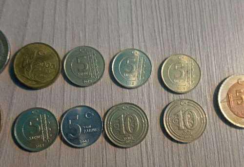 Лот монет Турции
