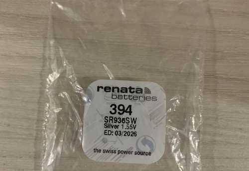 Батарейка renata 394 / sr936sw