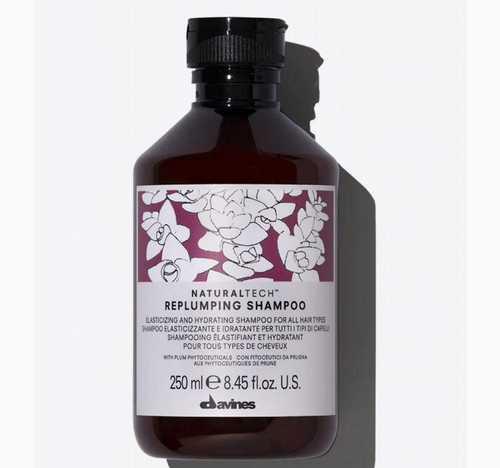 Davines replumping shampoo шампунь