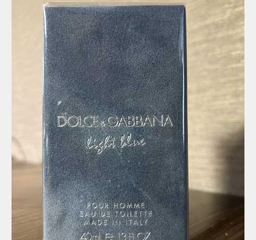 Dolche gabbana light blue pour homme