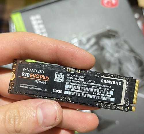 Ssd m2 samsung 970 evo plus 500gb