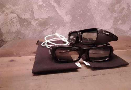 Затворные 3D очки Sony модель TDG-BR250- 2 штуки