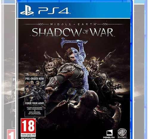 PS4 Средиземье Тени Войны Shadow Of War (русские