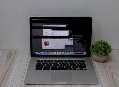 Apple MacBook 15 Pro 2013 i7 8Gb 256Gb разбит