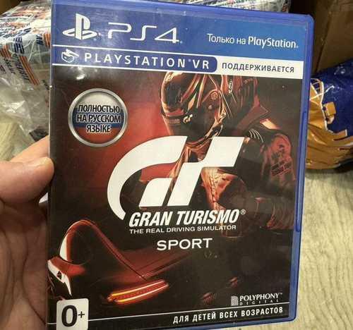 Grand turismo sport ps4 vr