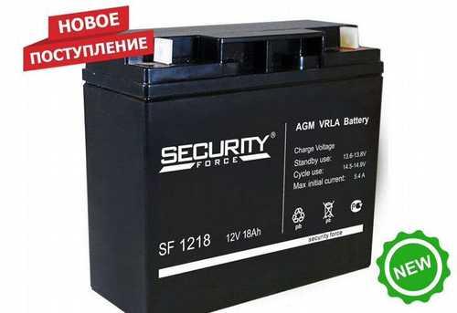 Аккумулятор Security Force SF 1218 новый