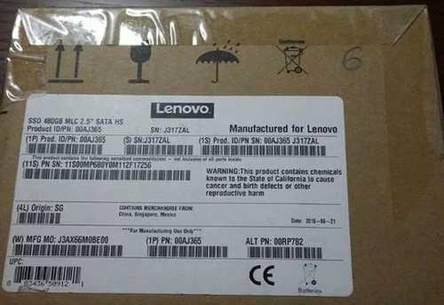 SSD серверный IBM/Lenovo 00AJ365 480GB
