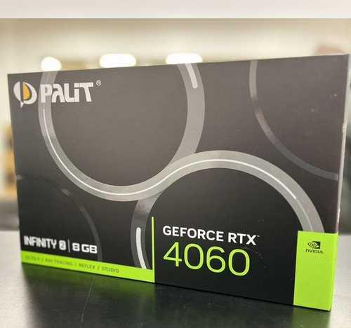 Видеокарта RTX 4060 Palit Infinity 2 (8Gb) Новая