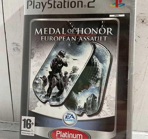 Medal of Honor European Assault Игра PS2 стрелялка