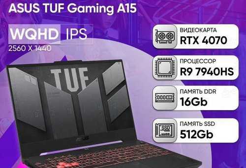 Asus TUF Gaming A15, Ryzen 9 7940HS, RTX 4070