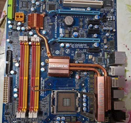 Материнская плата lga 775 gigabyte GA-X48-DQ6