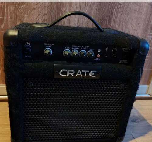 Басовый комбоусилитель Crate BT15 (обмен возможен)